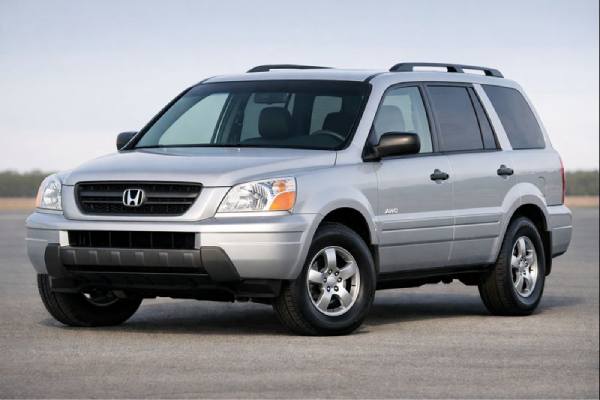 Honda Pilot (YF1) AWD 3.5 l / 240 hp / 2003 / 2004 : Specs, Dimensions ...